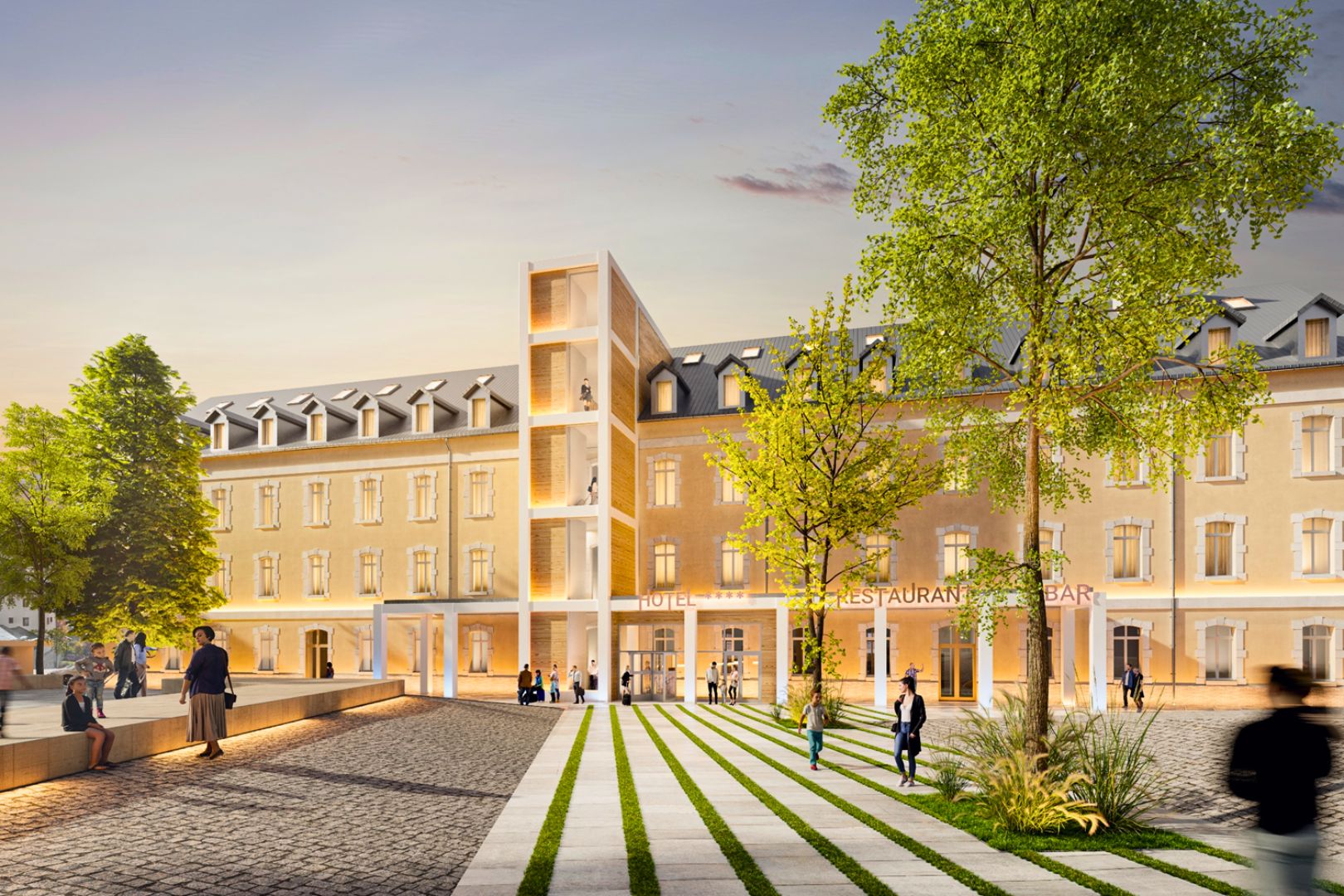 Garrigae Caserne de Briançon - Hôtel 4 étoiles (Hautes-Alpes)